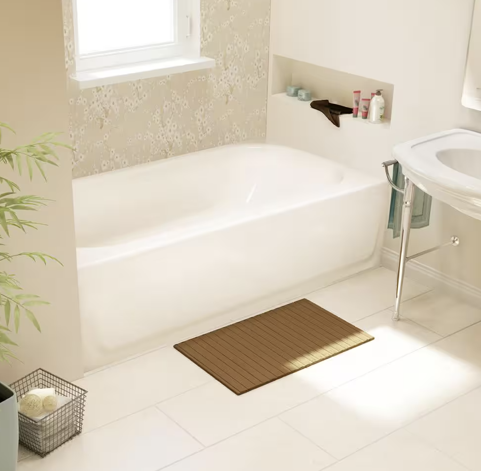 Bootz Industries Aloha 60 in. x 30 in. Soaking Bathtub with Right Drain ...