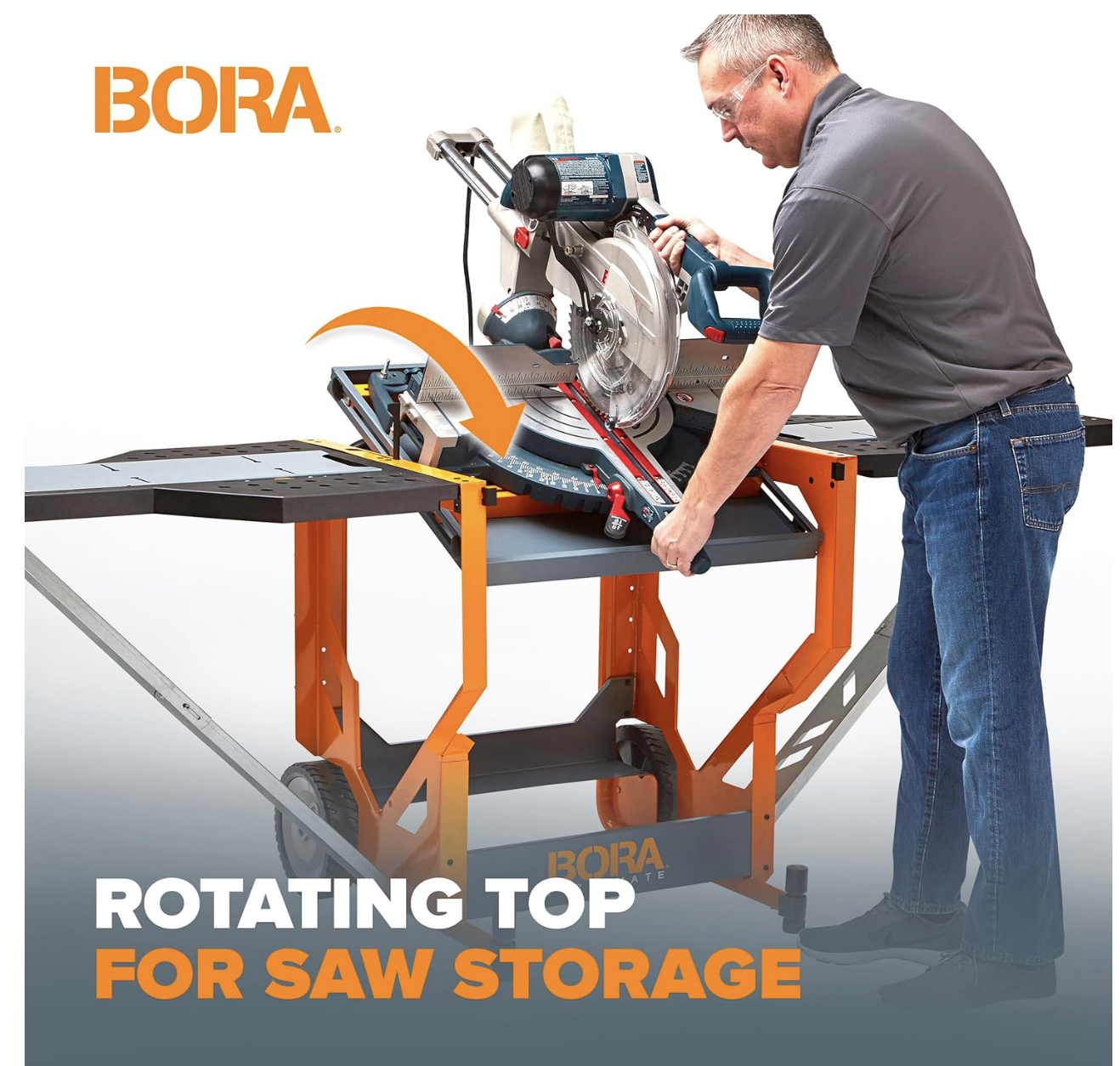 Bora Portamate Miter Saw Stand Work Station - SCD Sales & Liquidation