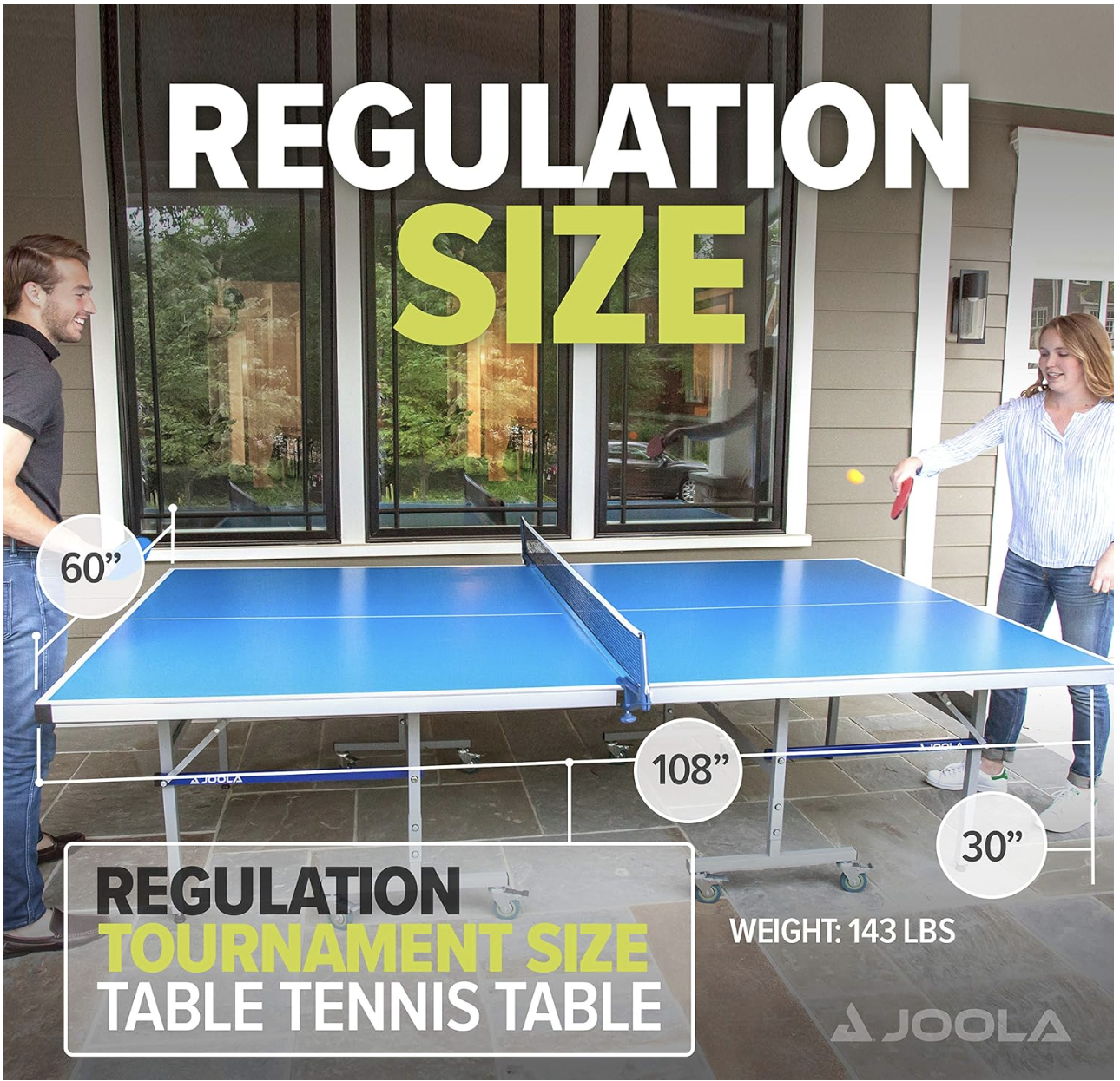 JOOLA Nova Plus Outdoor Table Tennis Table - SCD Sales & Liquidation