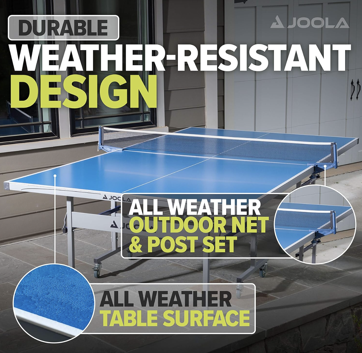 JOOLA Nova Plus Outdoor Table Tennis Table - SCD Sales & Liquidation