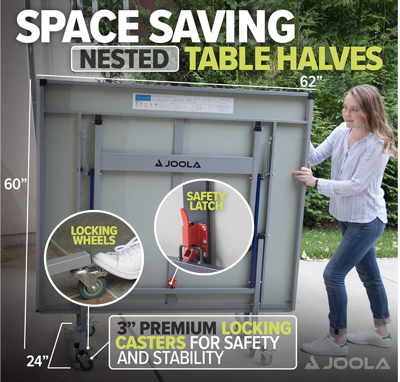 JOOLA Nova Plus Outdoor Table Tennis Table - SCD Sales & Liquidation