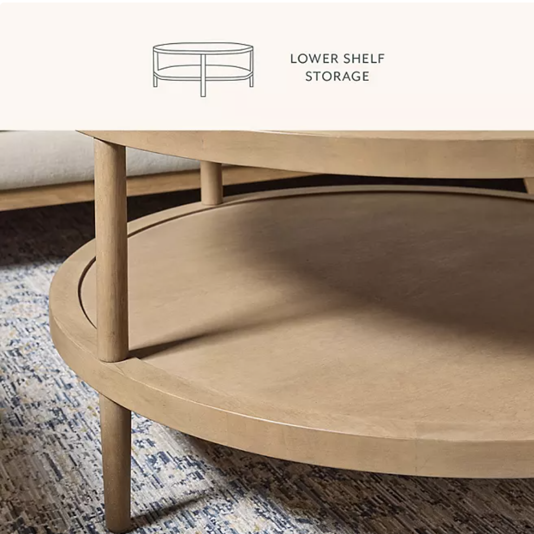 Details by Becki Owens Charlotte Round Coffee Table - SCD Sales ...