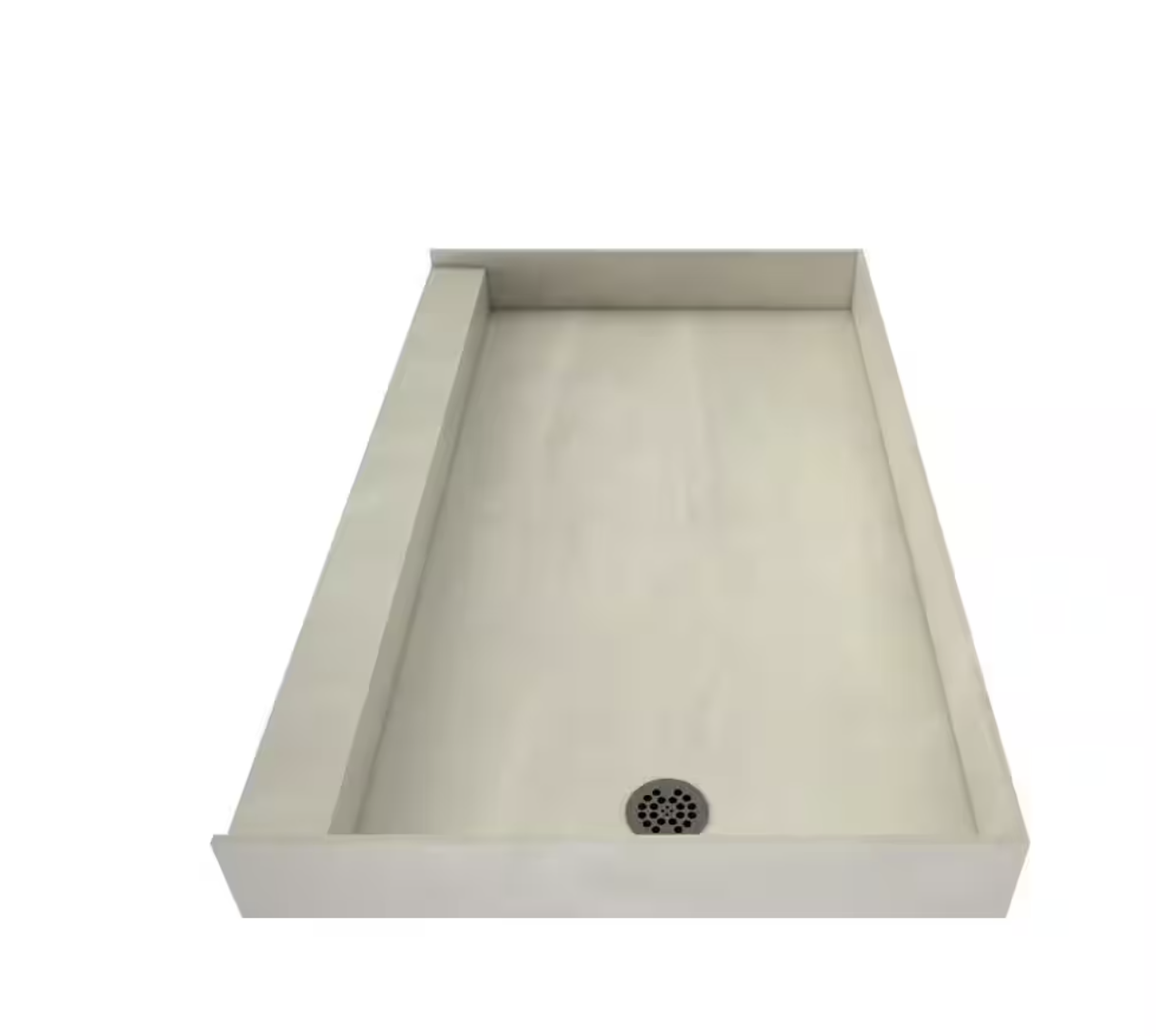 Redi Base 60 in. L x 30 in. W Alcove Single Threshold Shower Pan Base ...